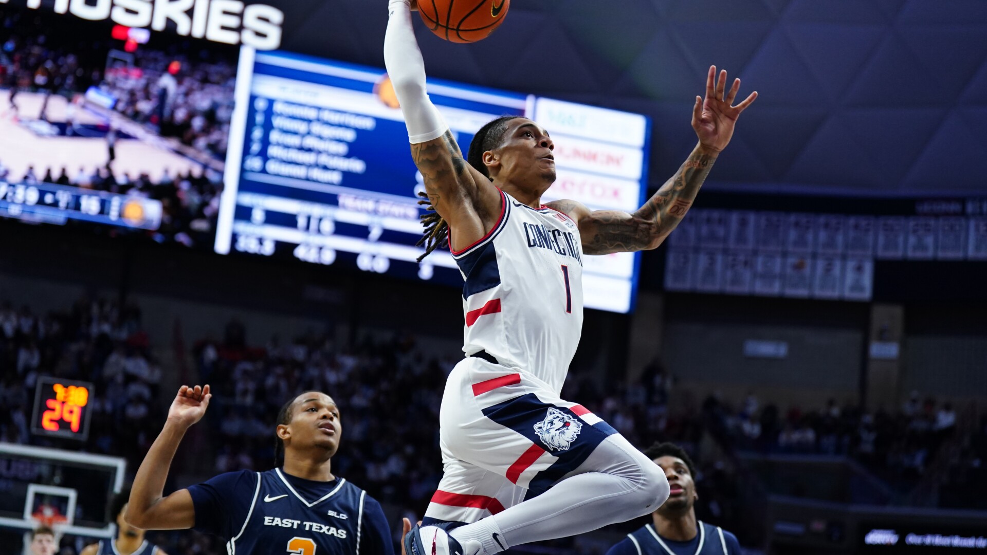 Solo Ball helps No. 5 UConn pull away in 2nd half in 83-59 win over ...