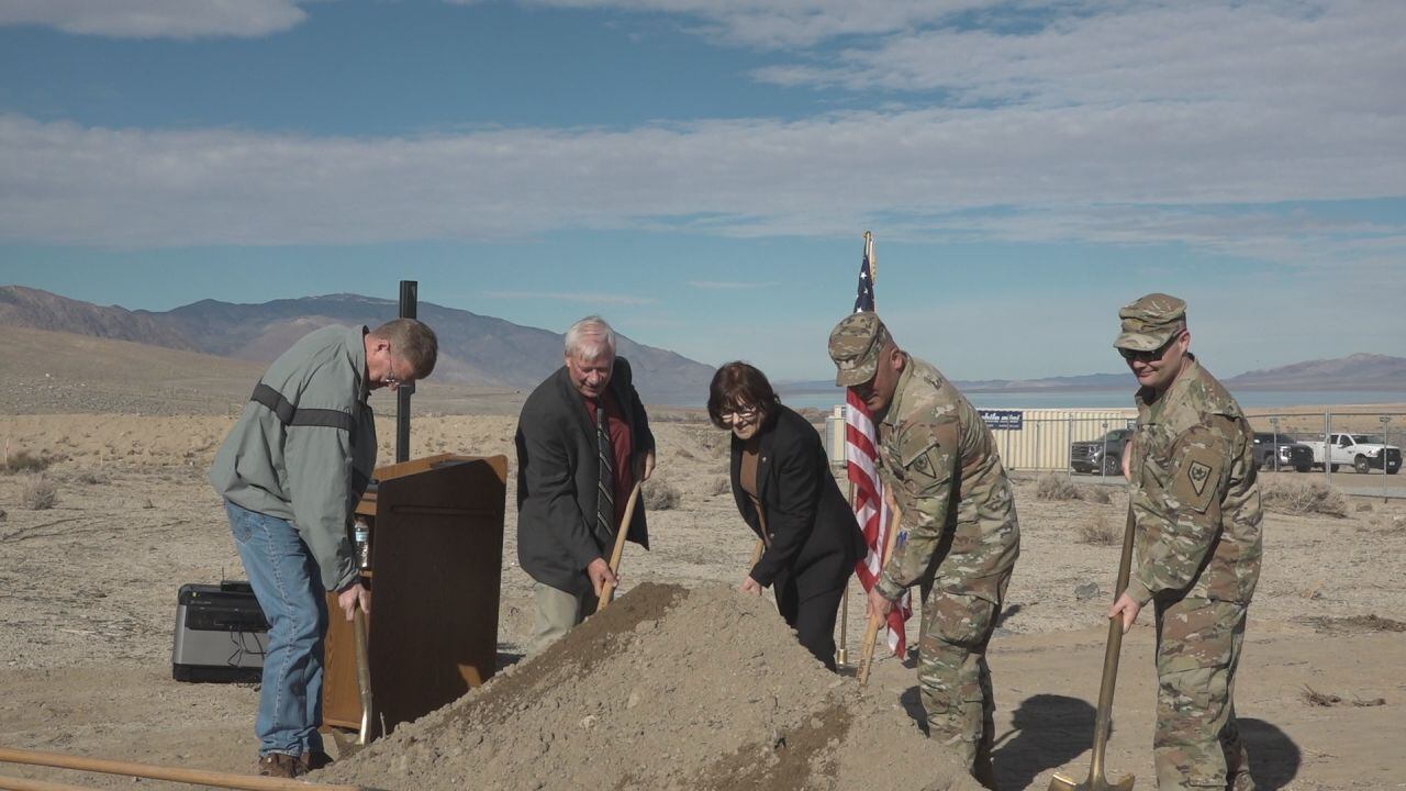NV Army National Guard hosts groundbreaking for US Army firing range in ...