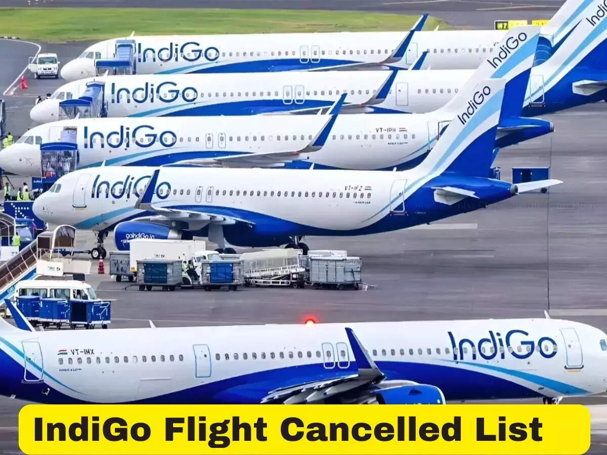 IndiGo flight cancellation list today: Check affected flights across ...