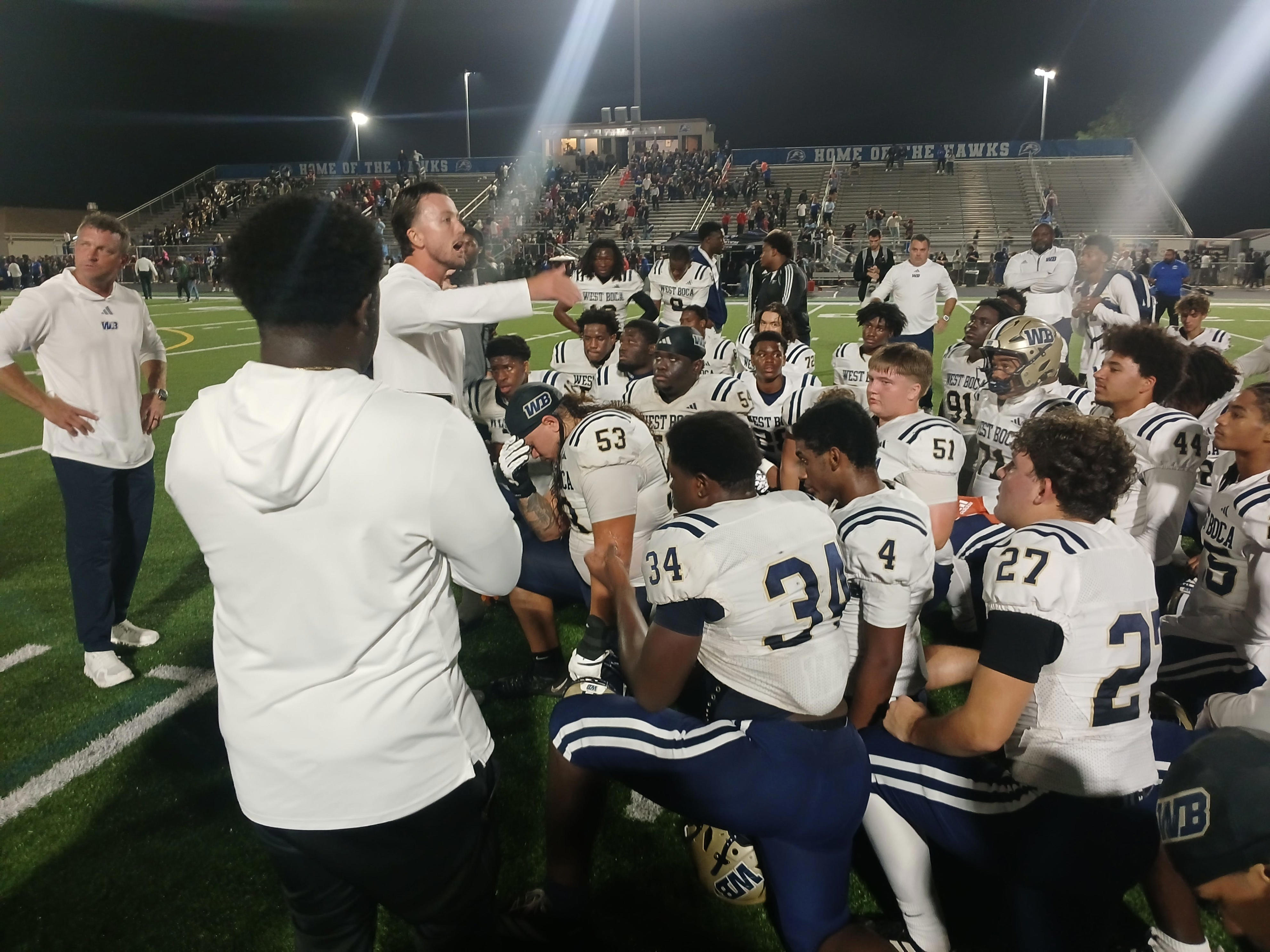 West Boca Raton football back in state final after last minute win