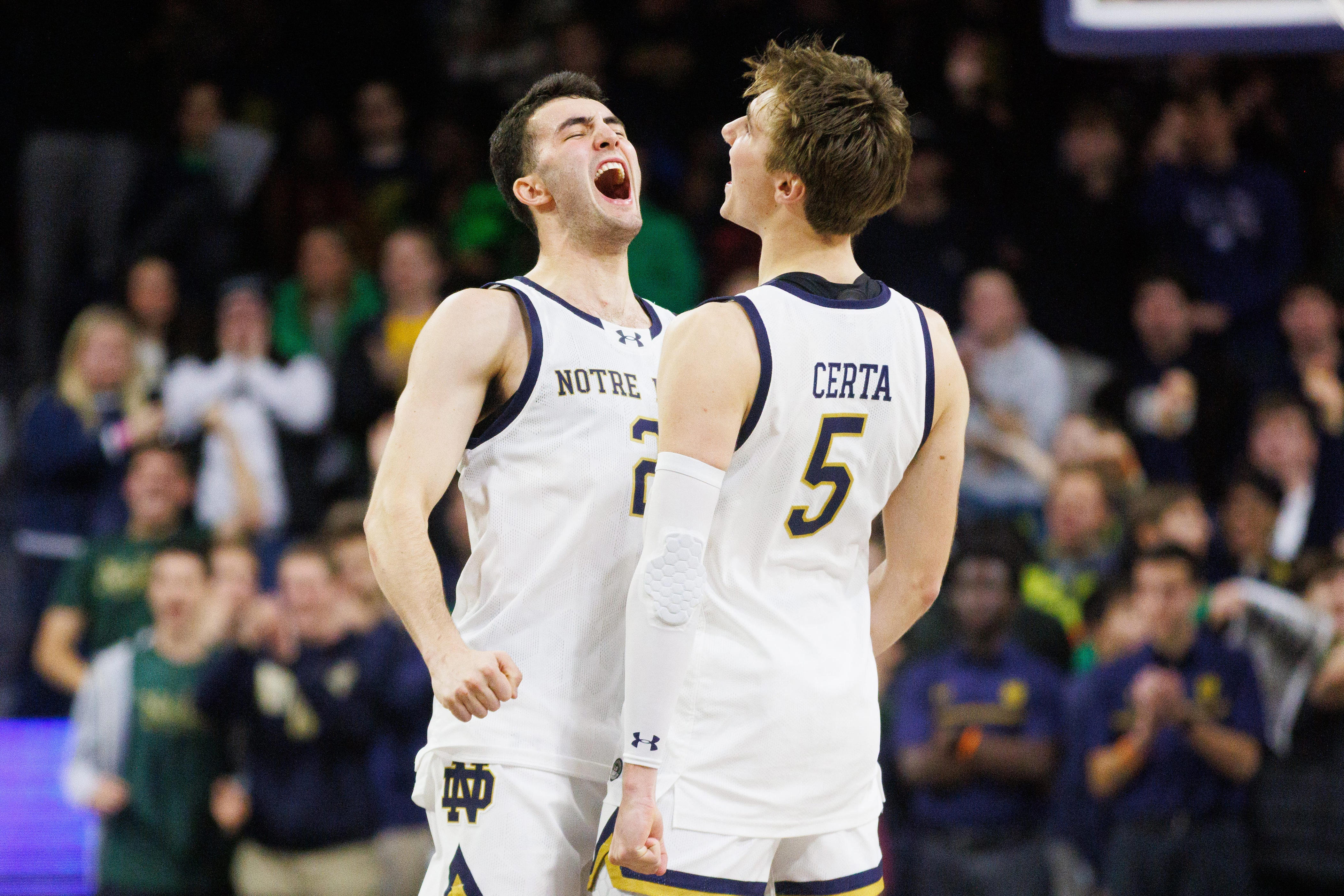 Notre Dame basketball battles back and gets an OT victory over TCU