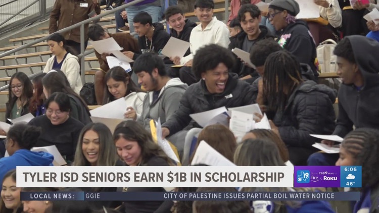 Tyler ISD celebrates 2026 seniors earning $1 billion in scholarship offers
