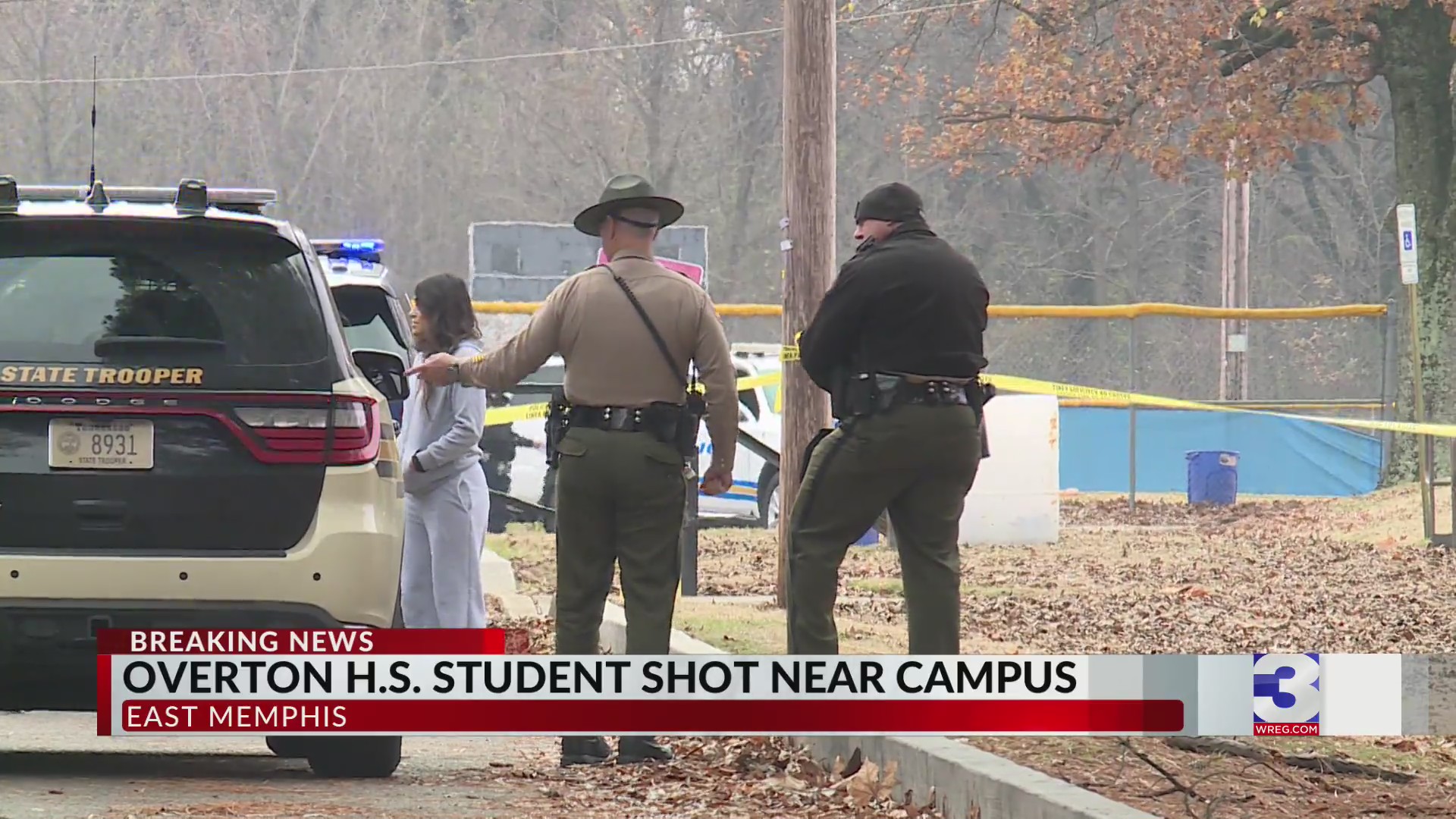Overton High student shot in park near East Memphis school