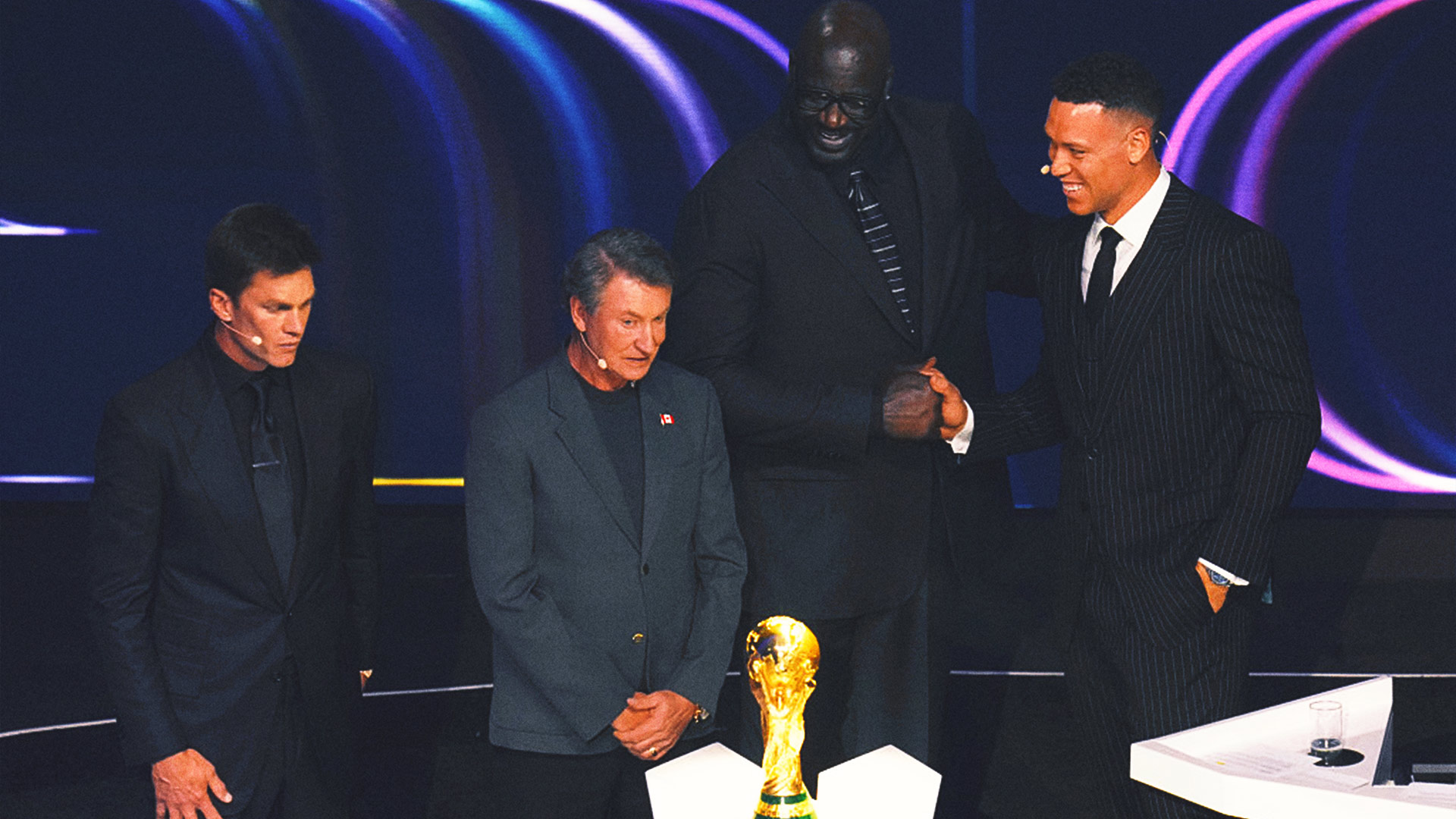 From Brady to Shaq: Top moments from the 2026 FIFA Men's World Cup draw