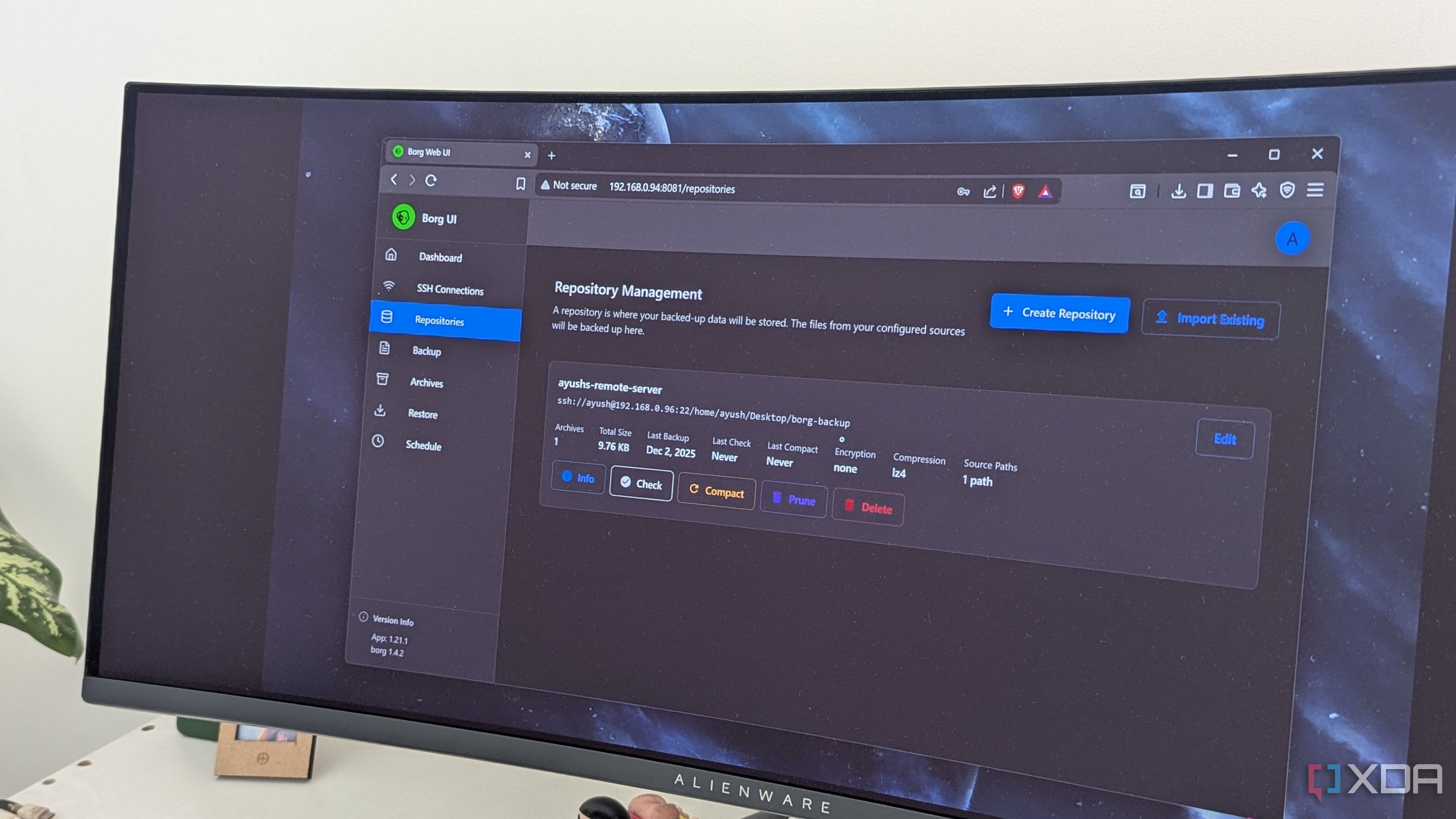 BorgBackup is great, but this self-hosted web UI makes it the best ...