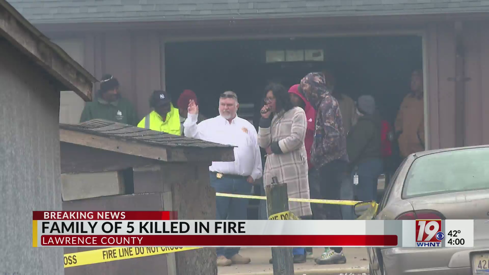 Two adults, three children dead after house fire in Lawrence County ...