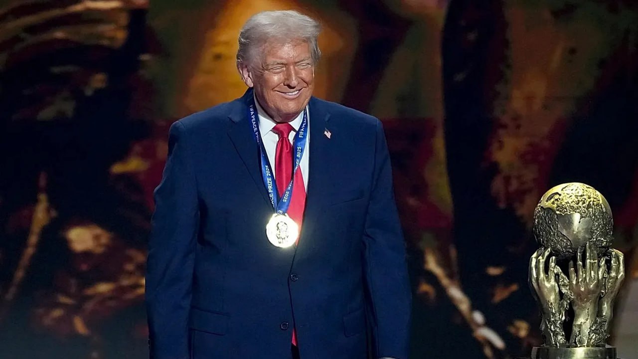 Trump declared as the First Winner of the FIFA Peace Prize