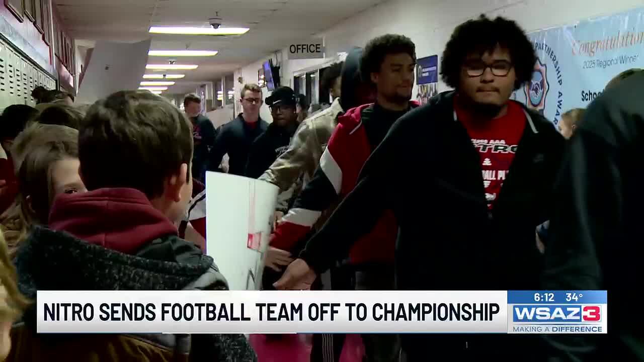 Nitro sends football team off to state championship