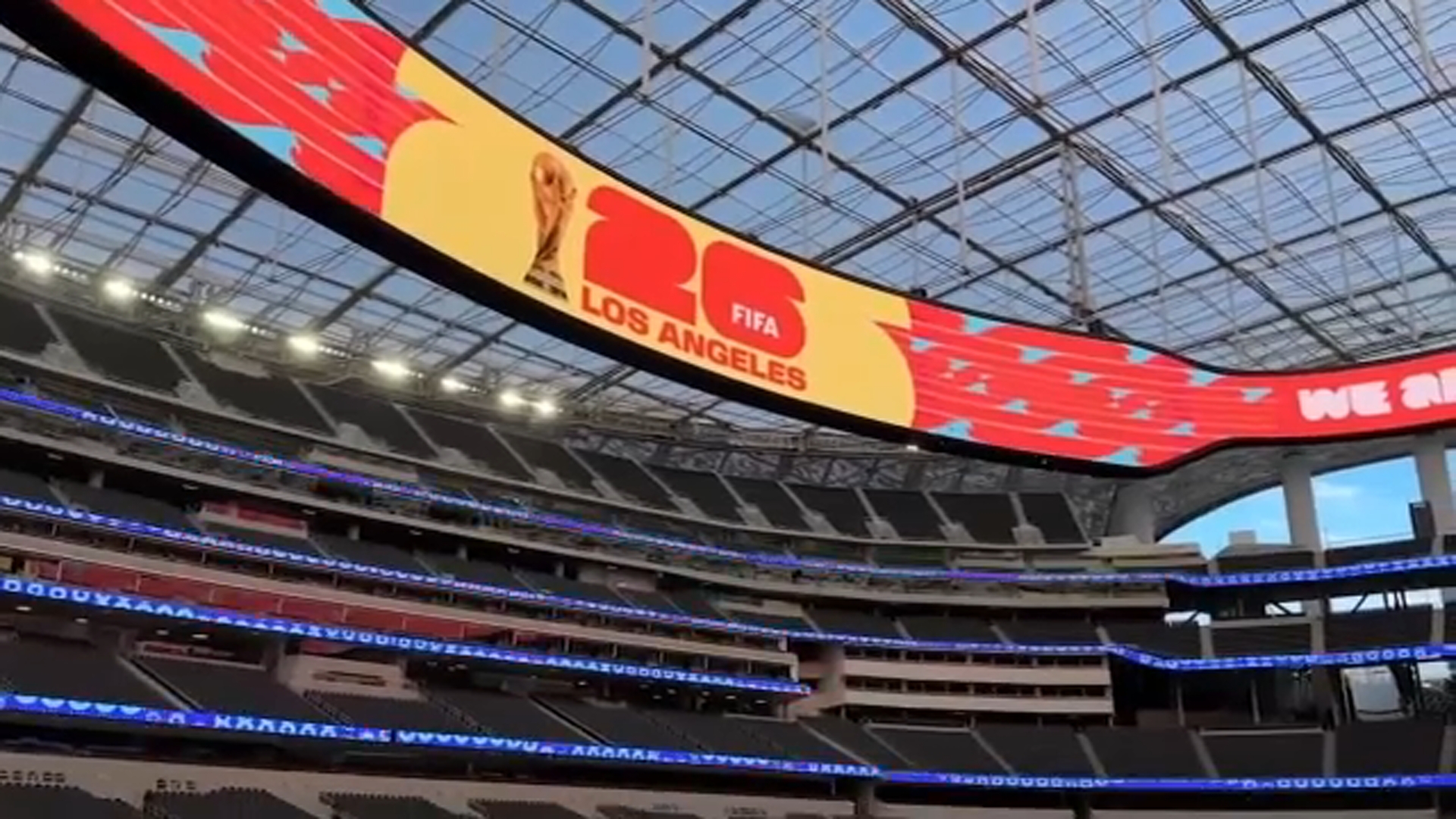 SoFi Stadium workers to vote on strike as World Cup preparations continue