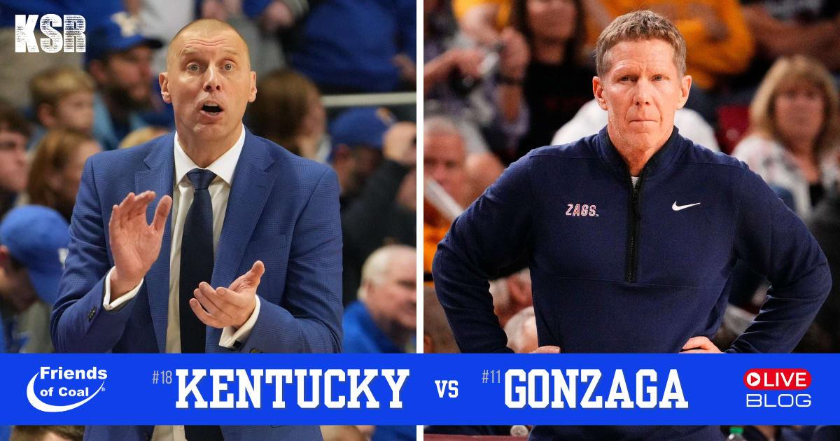 Live blog: Kentucky vs. Gonzaga
