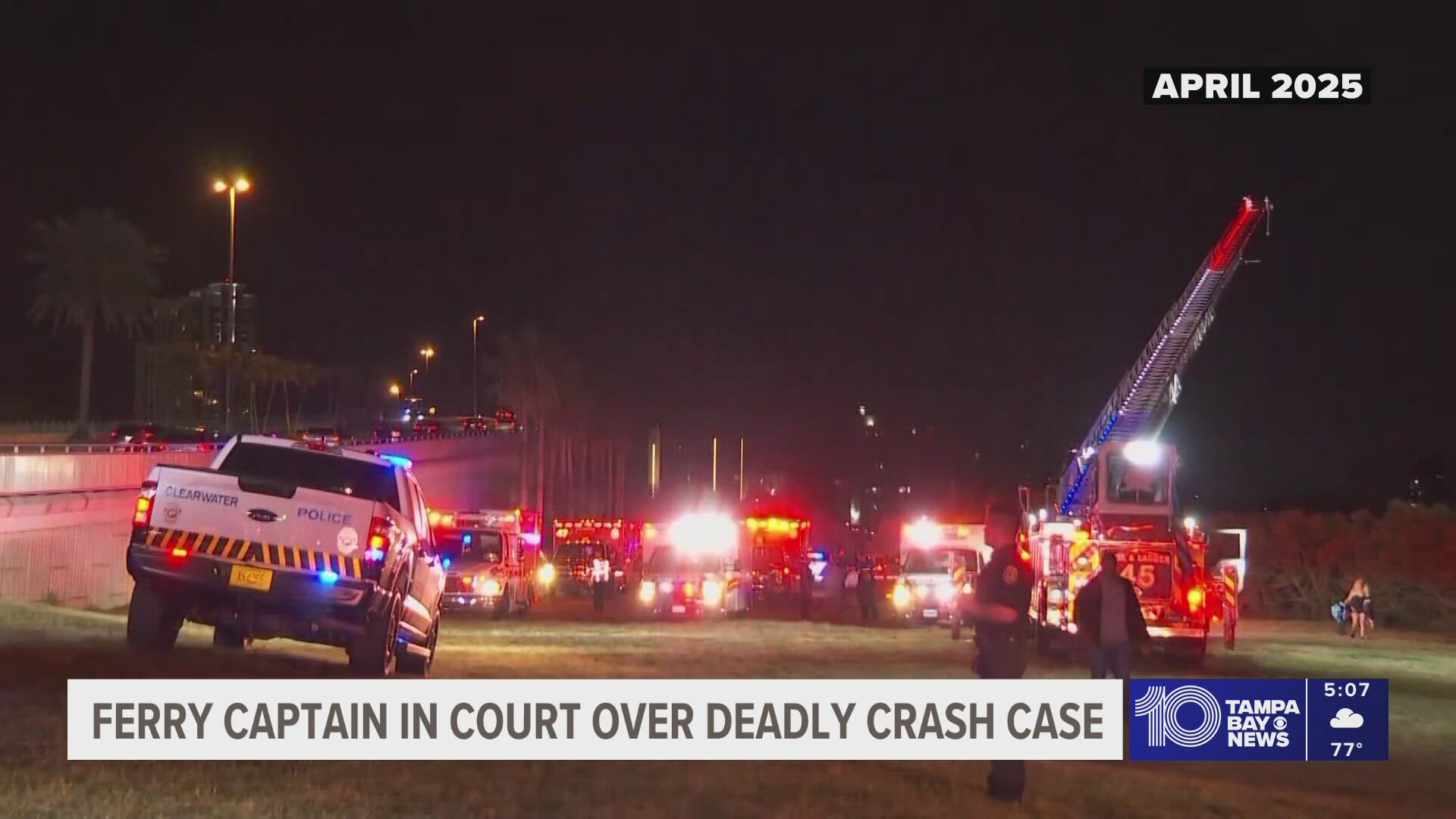 Ferry captain involved in a deadly boat crash in Clearwater showed up ...