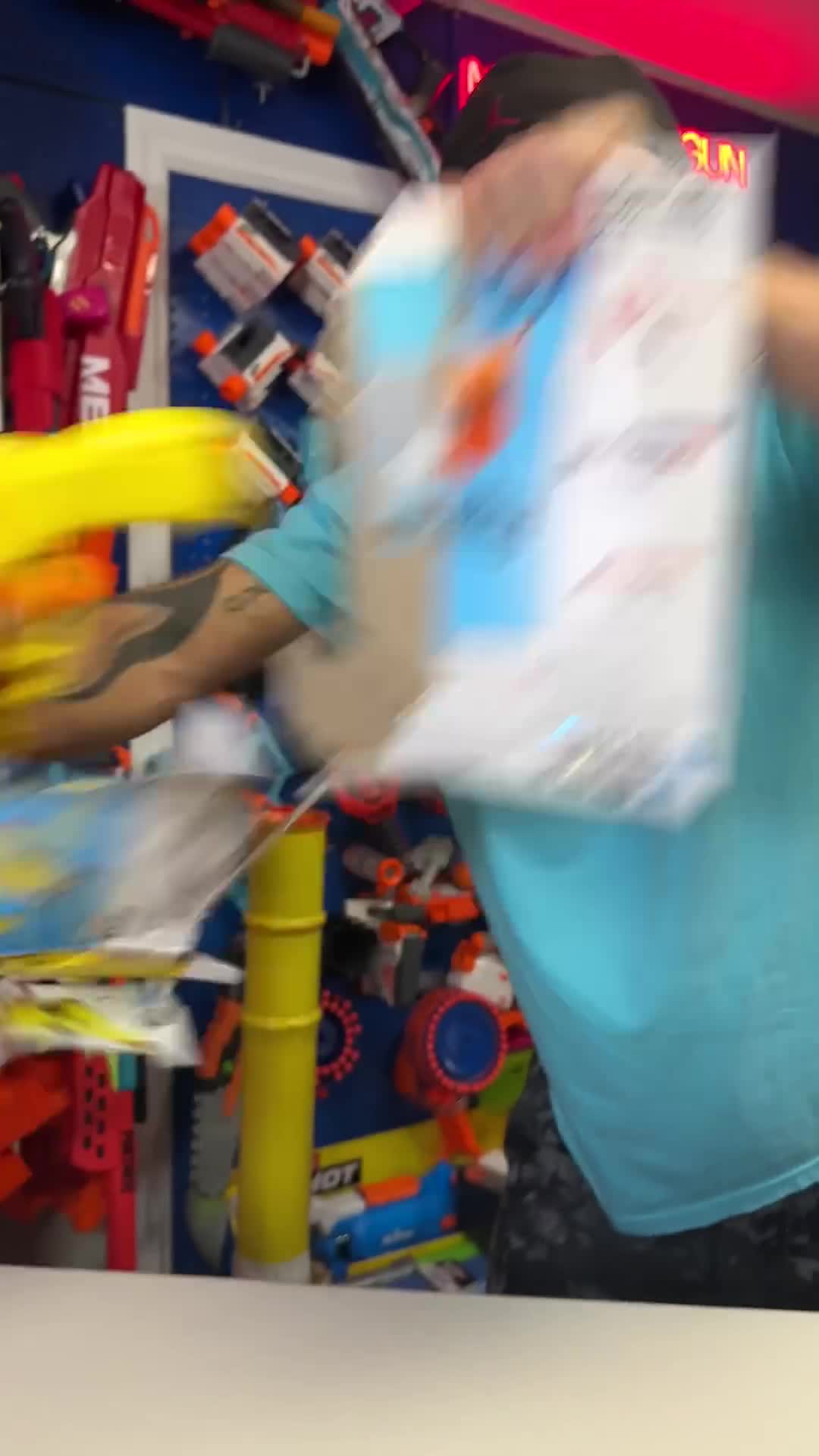 Nerf noob unboxing - Fortnite banana!