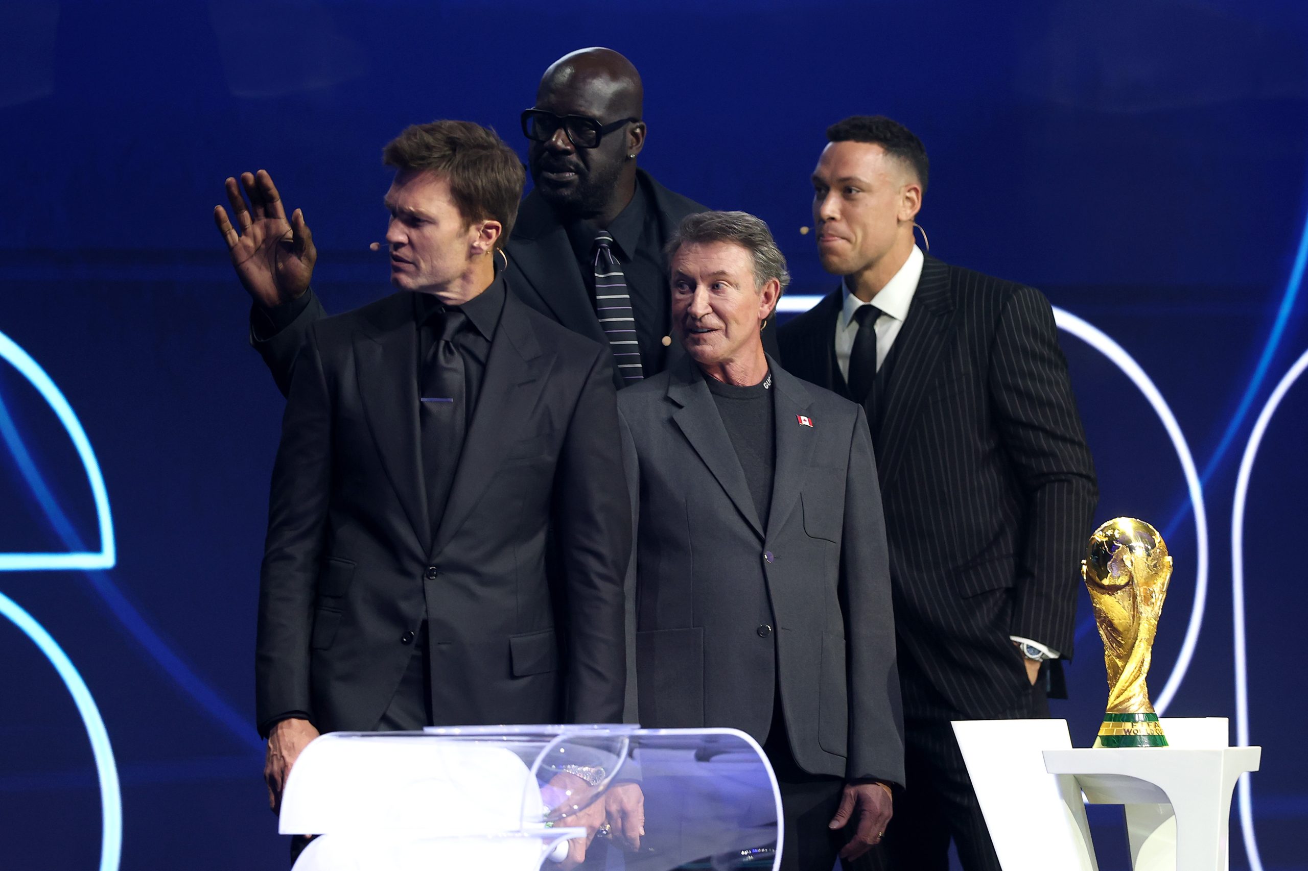 From Brady to Shaq: Top moments from the 2026 FIFA Men's World Cup draw