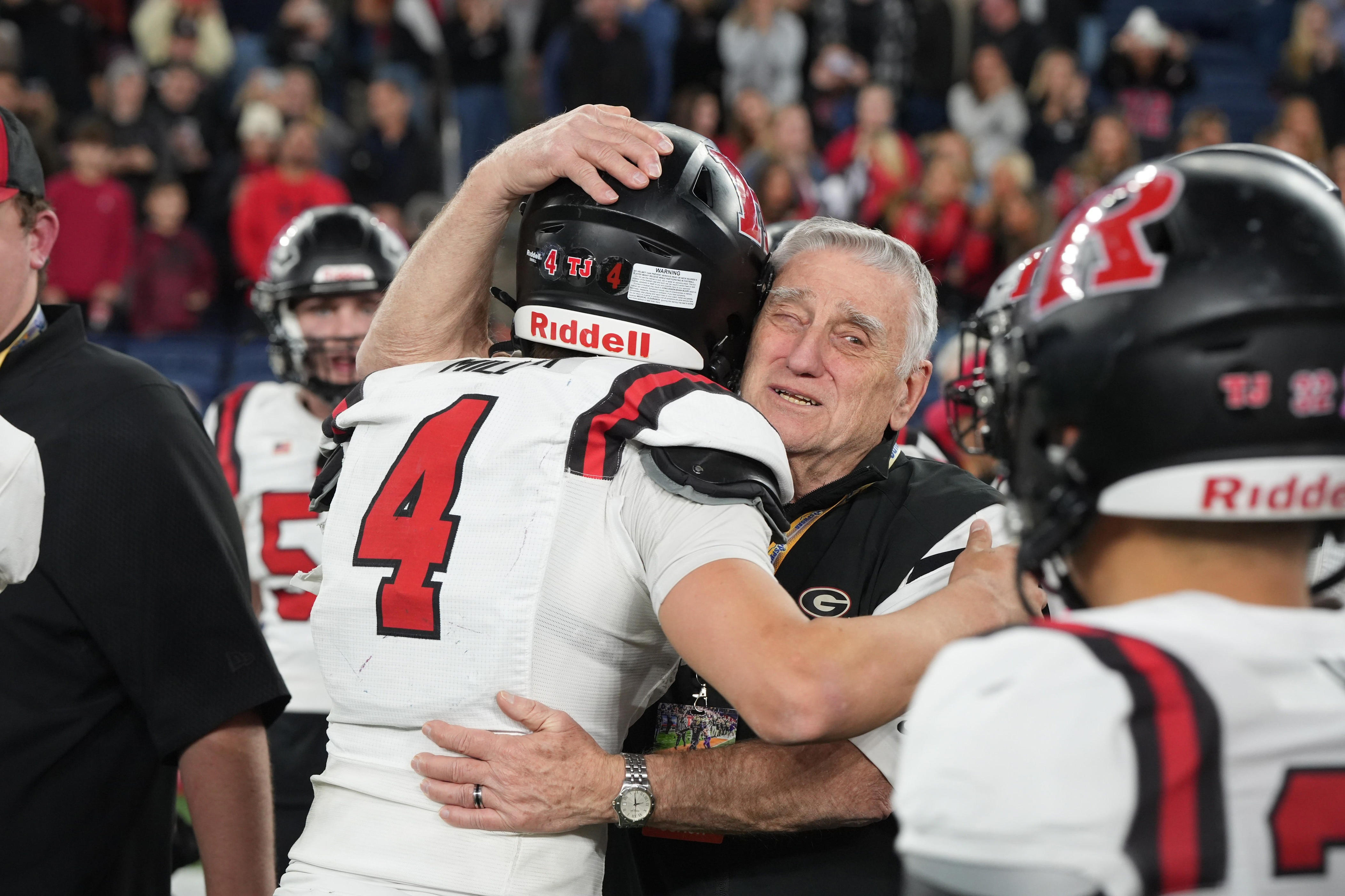 Rye wins state football title, Tuckahoe loses D final. Relive action.