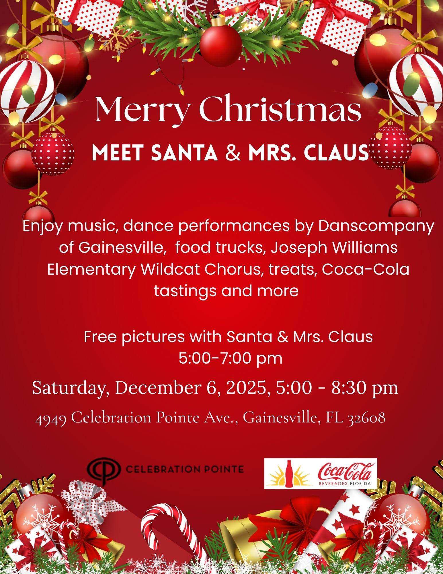 Celebration Pointe invites the community to a festive evening of music ...