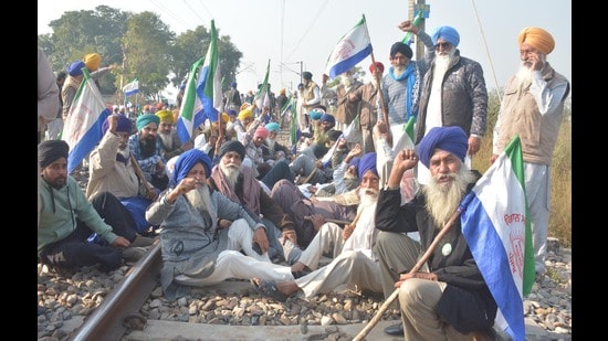 Rail roko stir: 16 trains delayed as farmers block tracks across Punjab