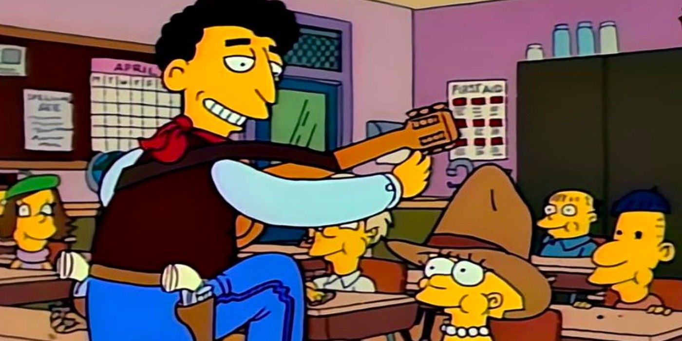 The Simpsons' cast flew to New York for iconic 'Lisa's Substitute ...