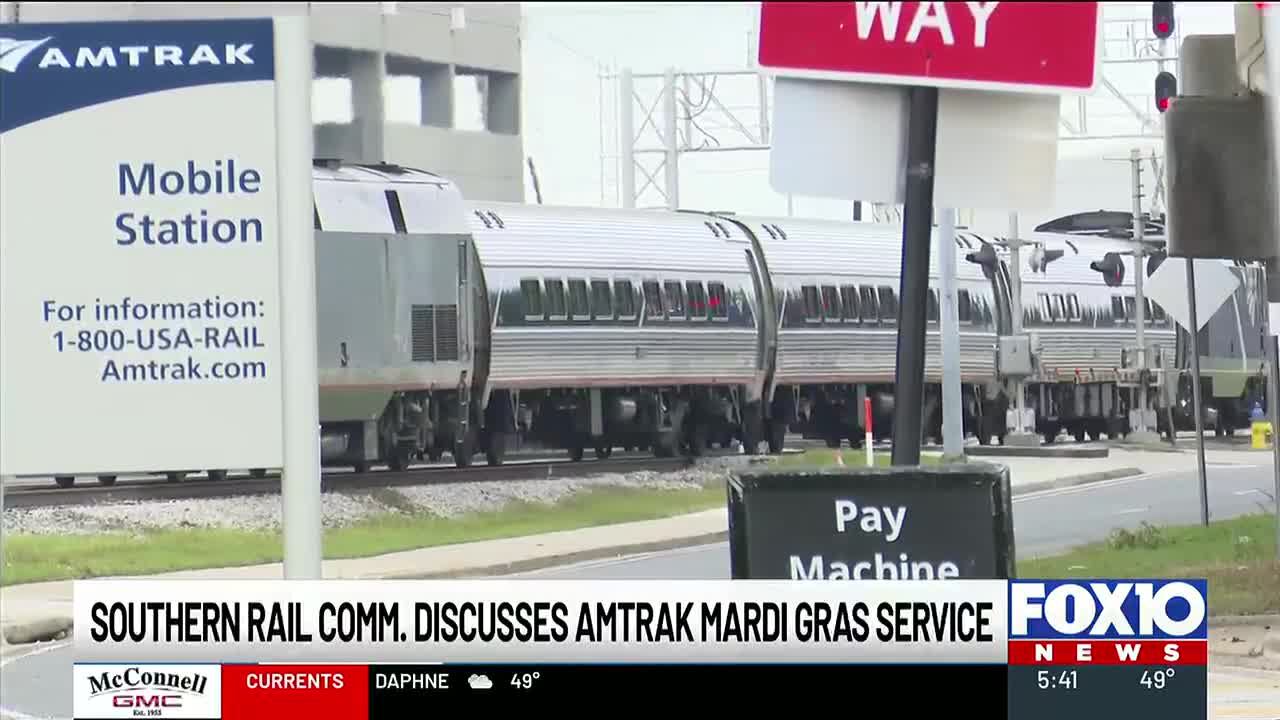 Coming soon to Mobile – permanent Amtrak platform and covering