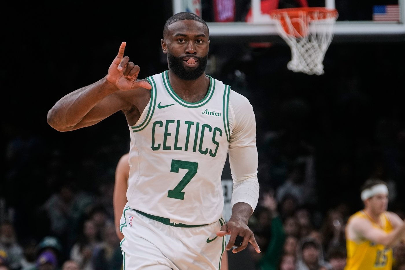 Brown scores 30 points, Celtics cruise to 126-105 win over Lakers team ...