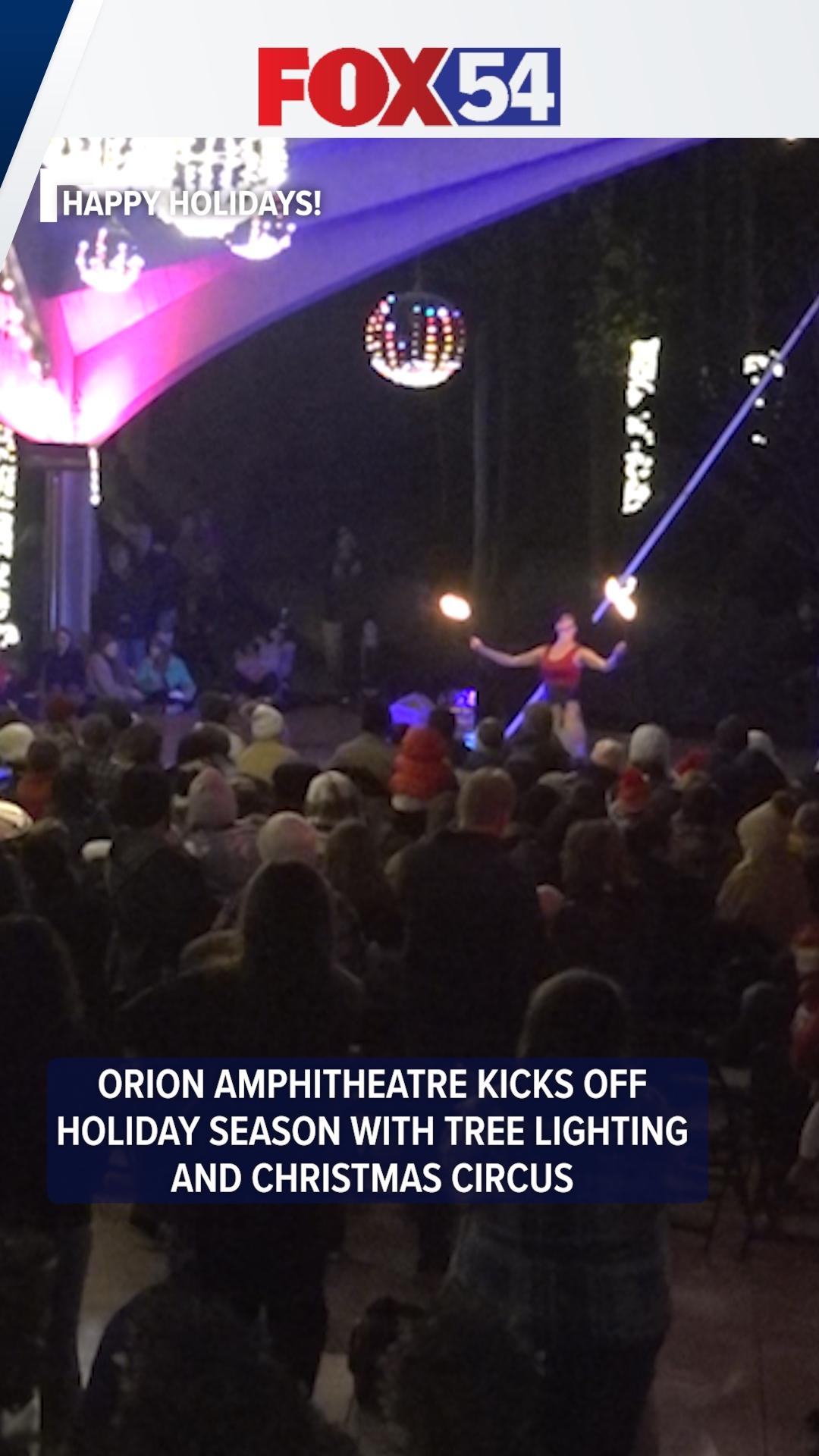 Orion Amphitheatre kicks off holiday season with Christmas Circus and ...