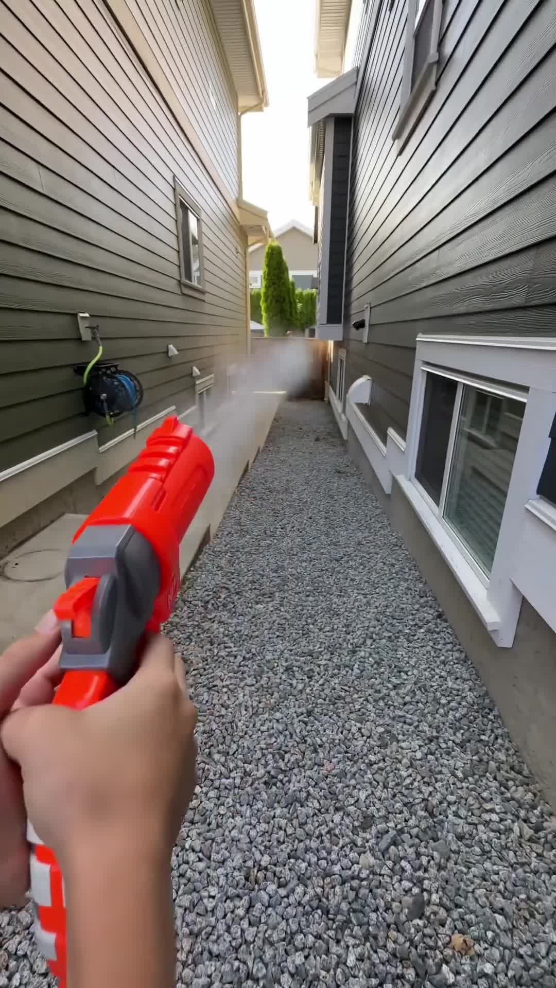 Nerf gun with smoke #shorts