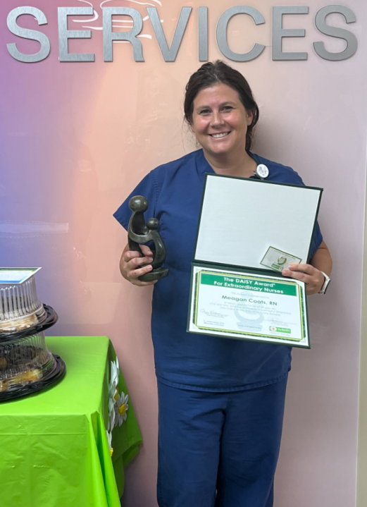 Christus Good Shepherd nurse receives esteemed DAISY Award