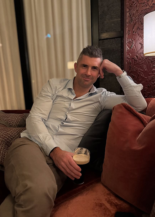 Jess Redden and Rob Kearney celebrate anniversary with festive getaway ...
