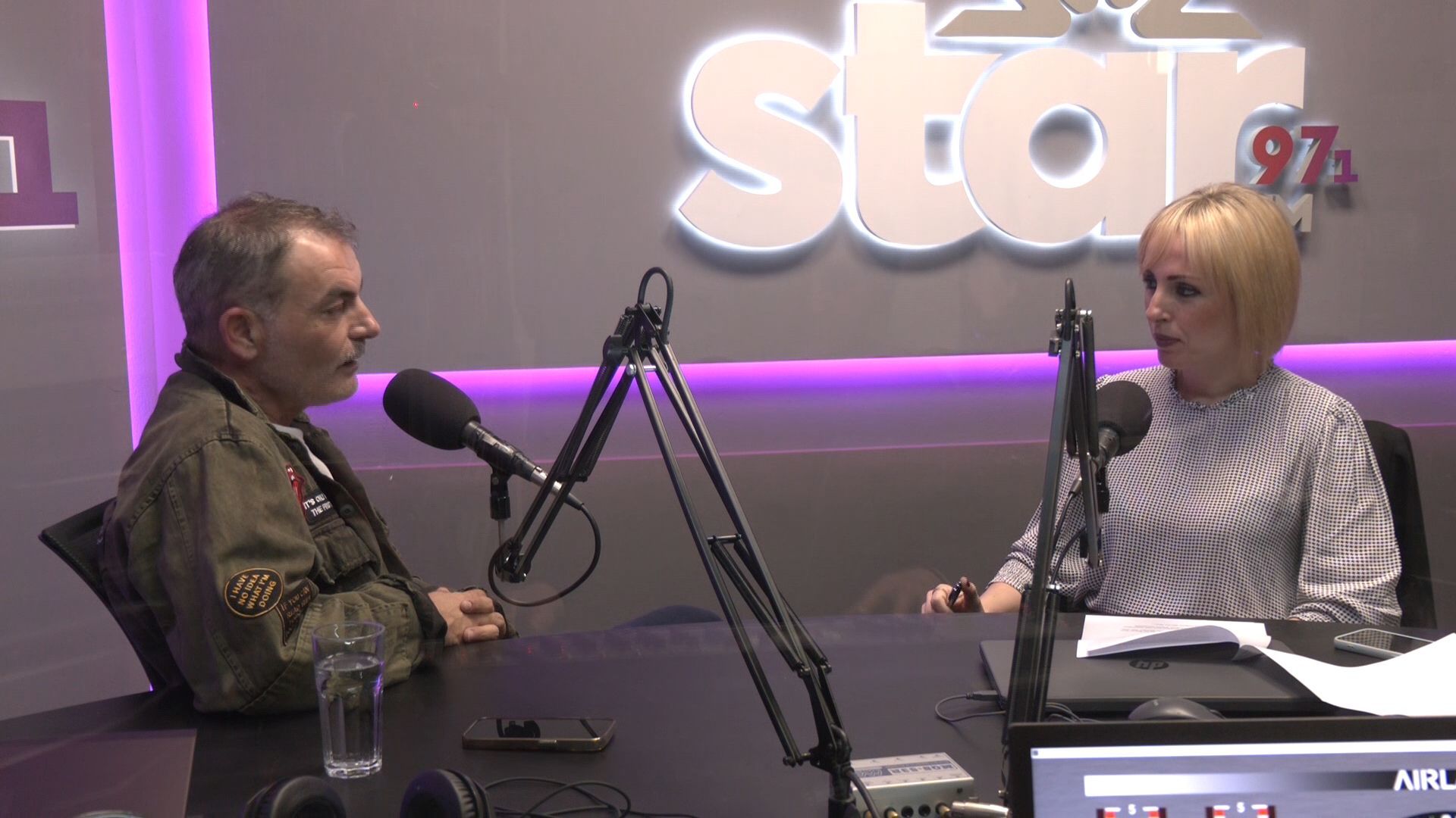 O ηθοποιός, Δημήτρης Μαζιώτης, στον STARFM