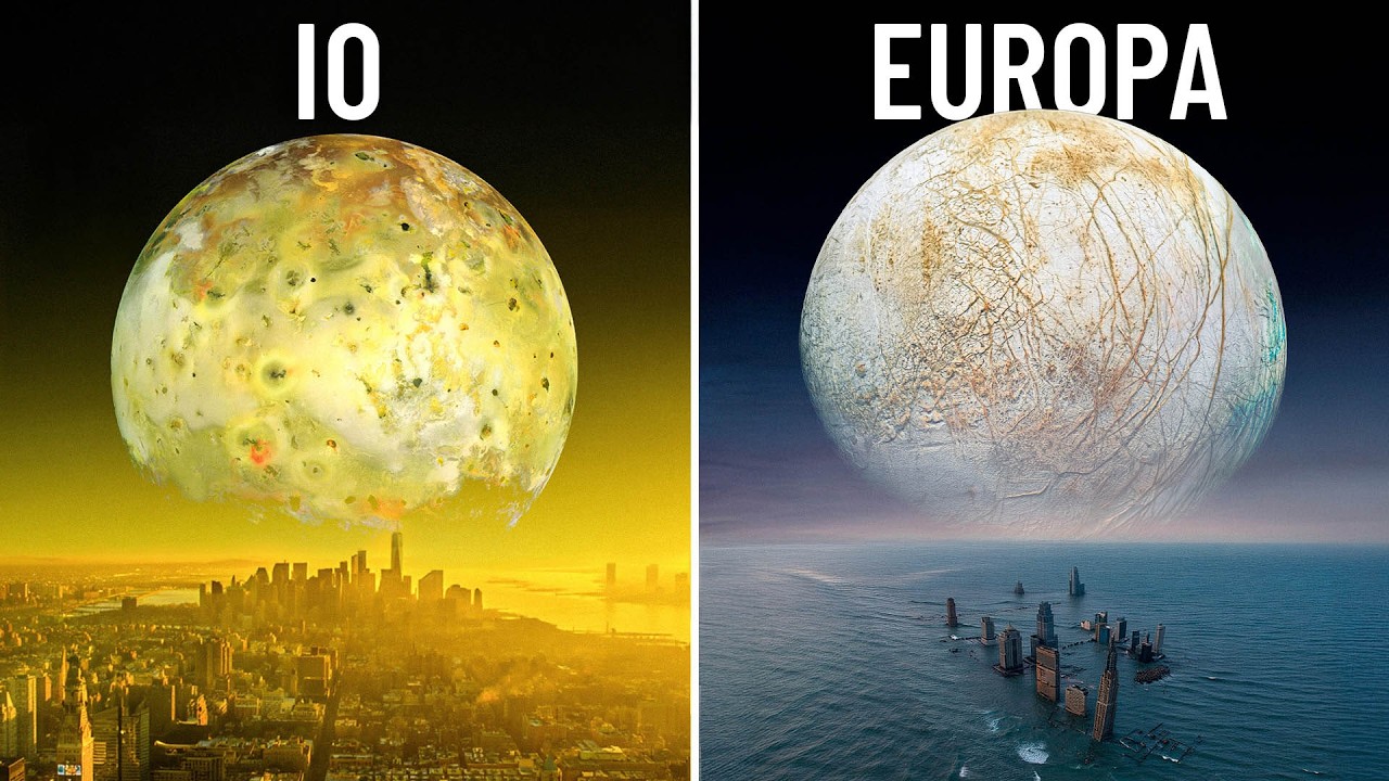 Discover what happens if we swapped our moon with other moons