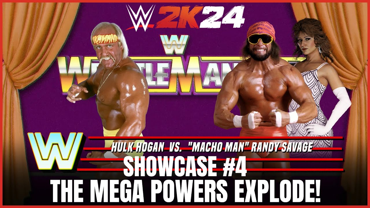 WWE 2K24 showcase Wrestlemania V the mega powers explode! (Hulk Hogan ...