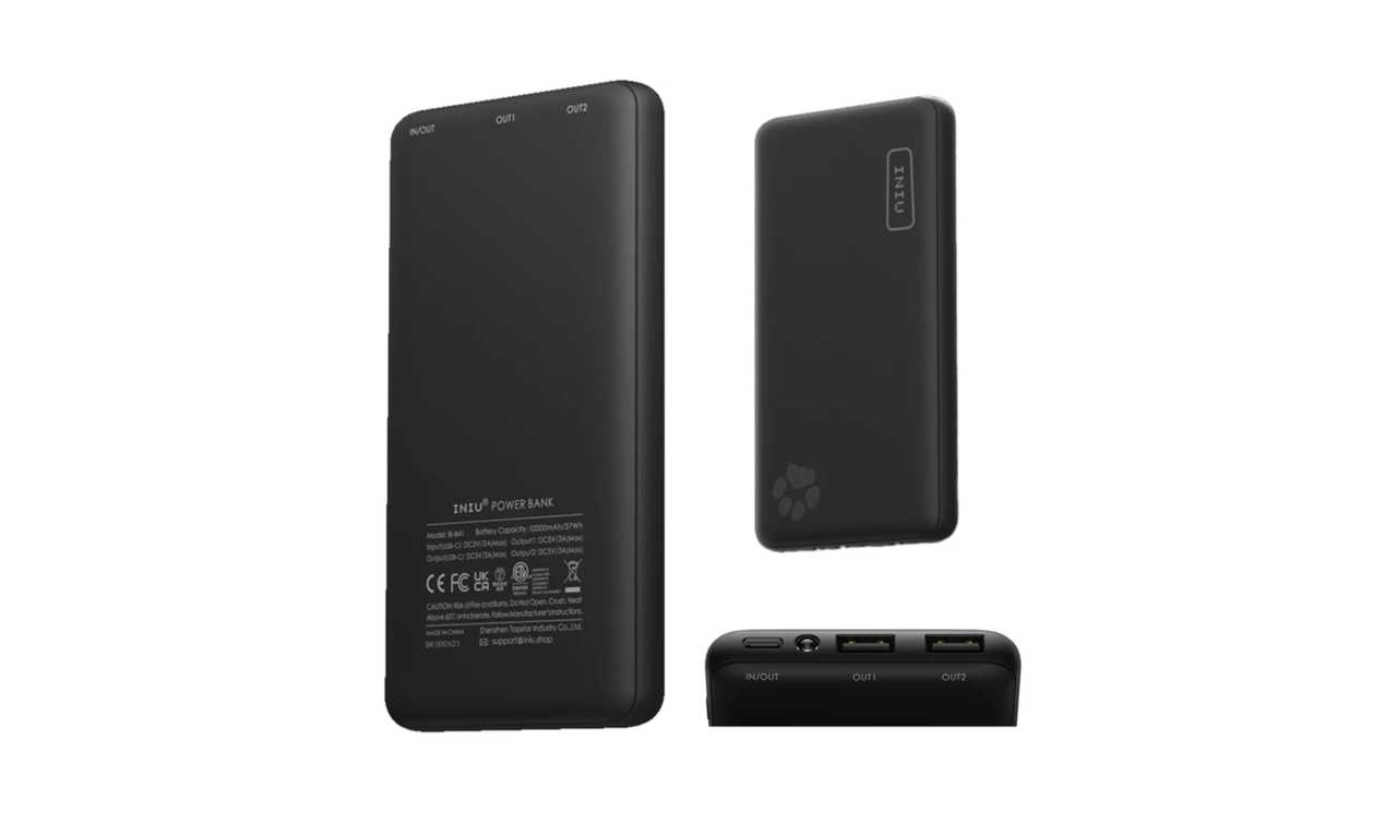 INIU recalls 210K BI-B41 power banks, CPSC says