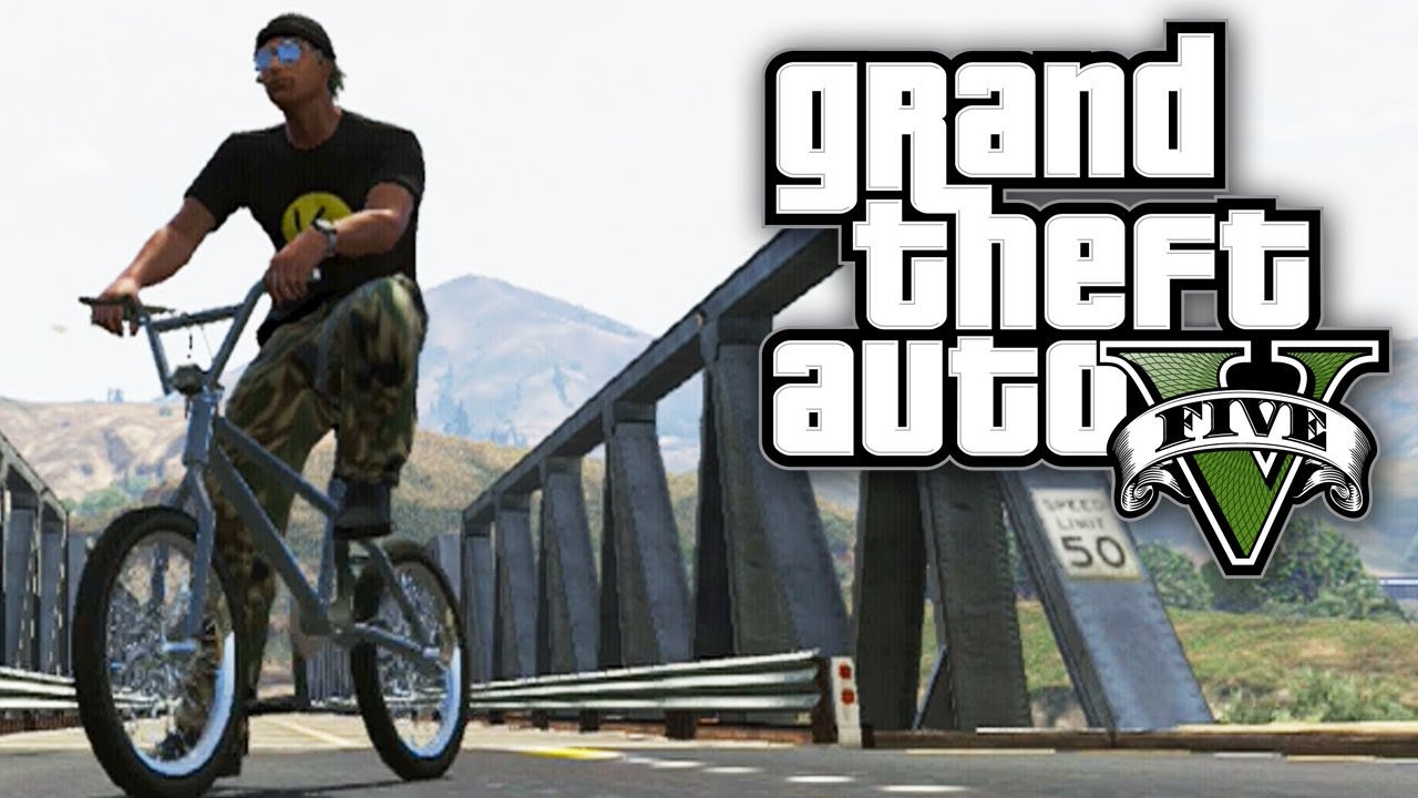 GTA 5 challenge - break into military base on a bike! (GTA V online)