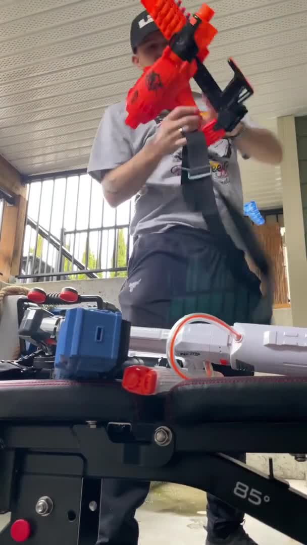 Everyday NERF carry 8 | MacDannyGun #shorts