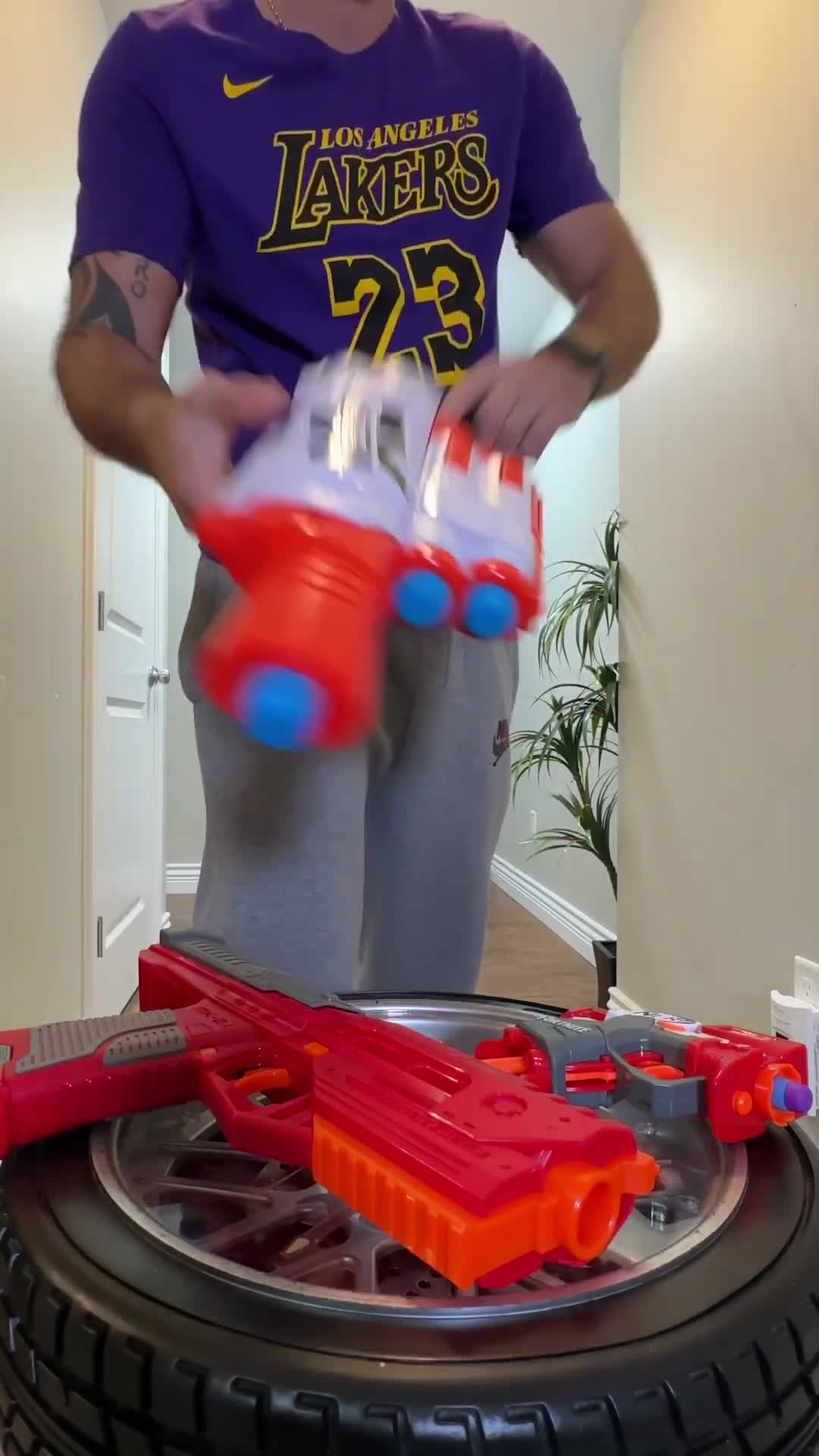 Everyday NERF GUN carry 21