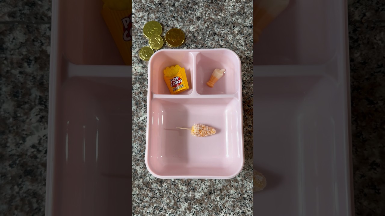 Packing school lunch with only yellow food today