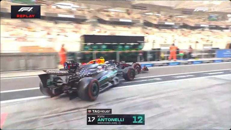 FP3 pit lane crash investigated by the stewards in Abu Dhabi