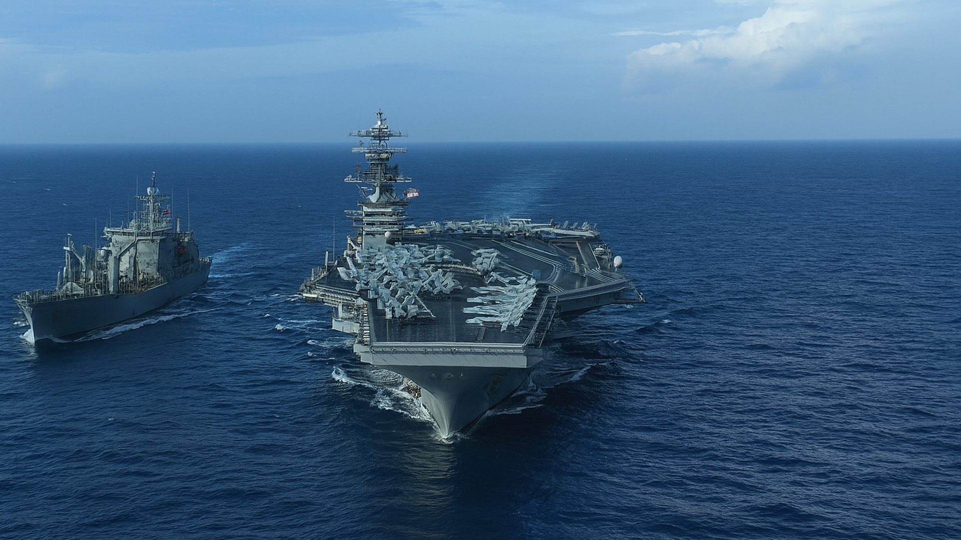 USS Nimitz conducts operations in the Indo-Pacific