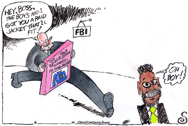 Randall Enos' latest political cartoons