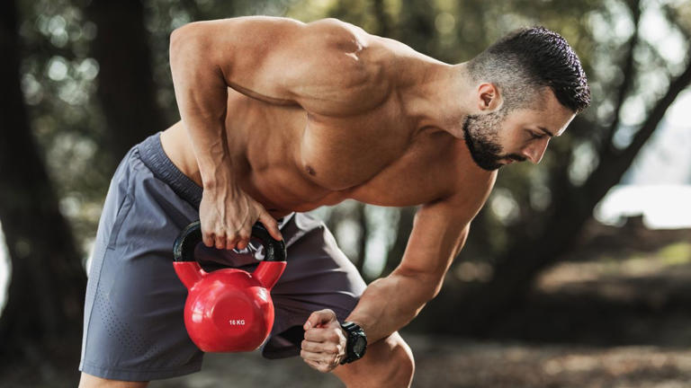 Yes, you can build muscle with kettlebells — this is the 3-move routine ...