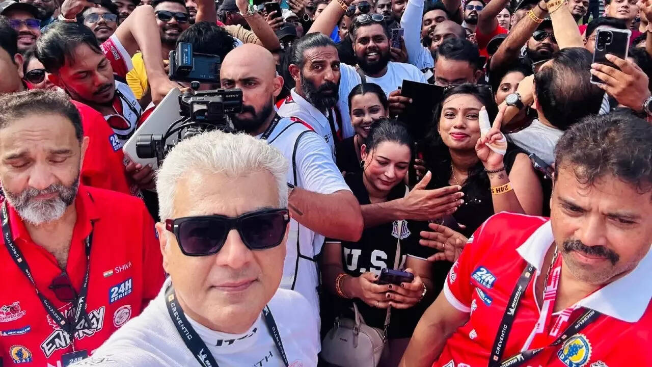 Ajith Kumar wows fans at Sepang, Malaysia, poses for over 500 ...