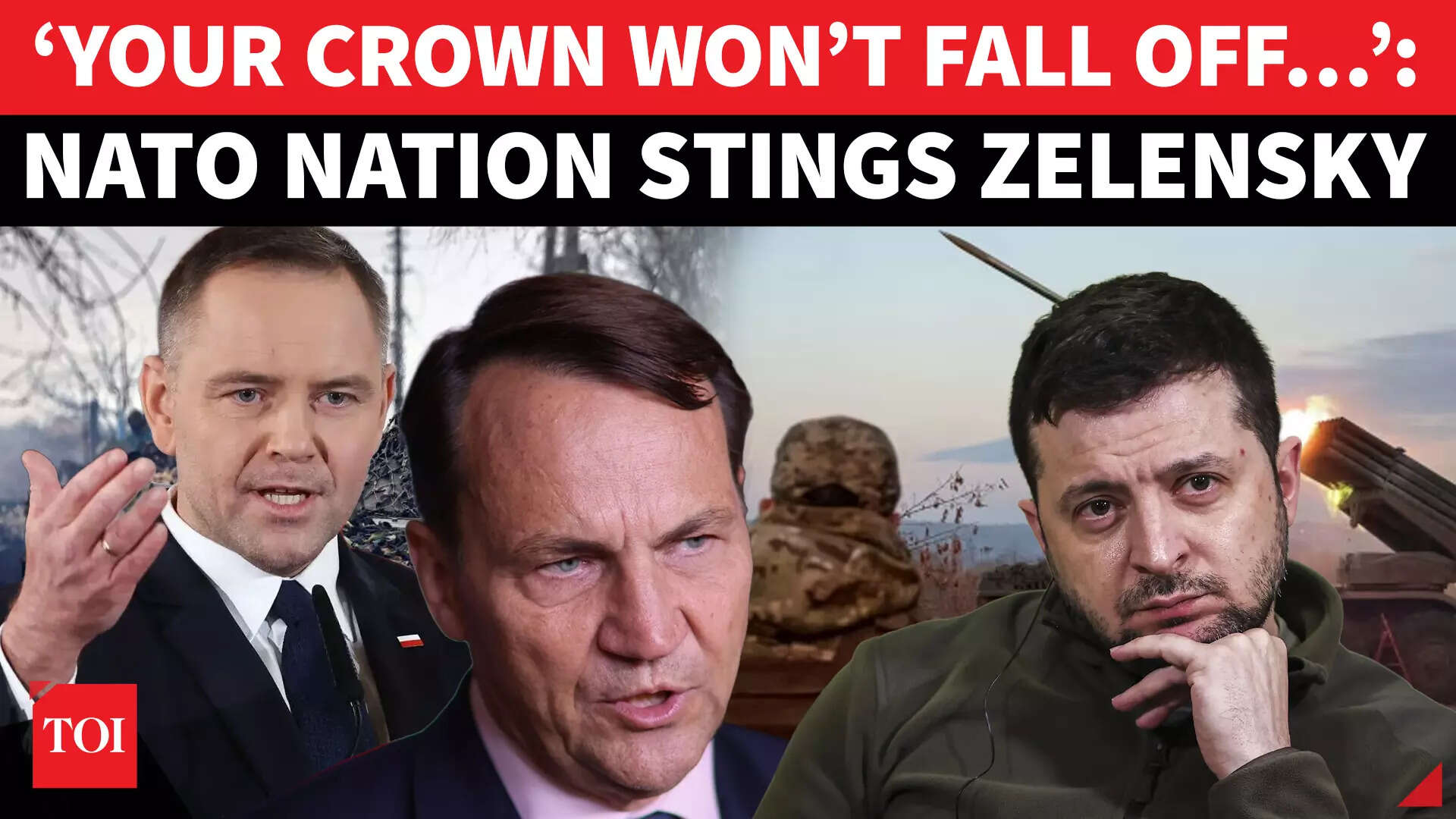 NATO nation fires ‘Crown won’t fall off’ jibe at ‘thankless’ Zelensky ...