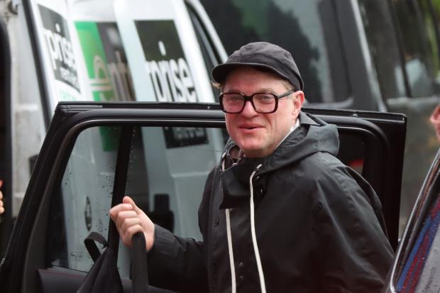 Gavin and Stacey star Matthew Horne seen arriving for film shoot in Wrexham