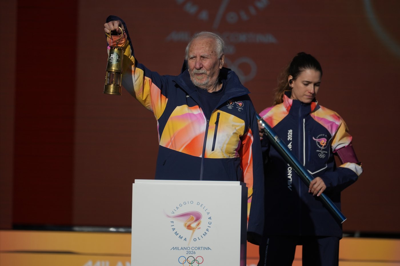 Summer Olympians begin torch relay for Milan Cortina Winter Games on 2 ...