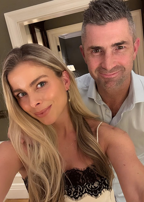 Jess Redden and Rob Kearney celebrate anniversary with festive getaway ...