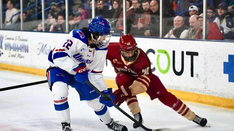 Highlights from Boston College men's hockey's road win over UMass ...