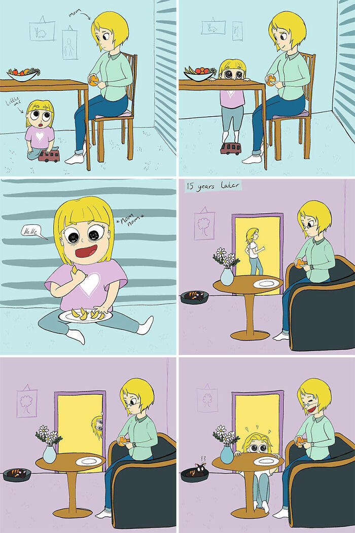 This artist illustrates funny and relatable comics about everyday life ...