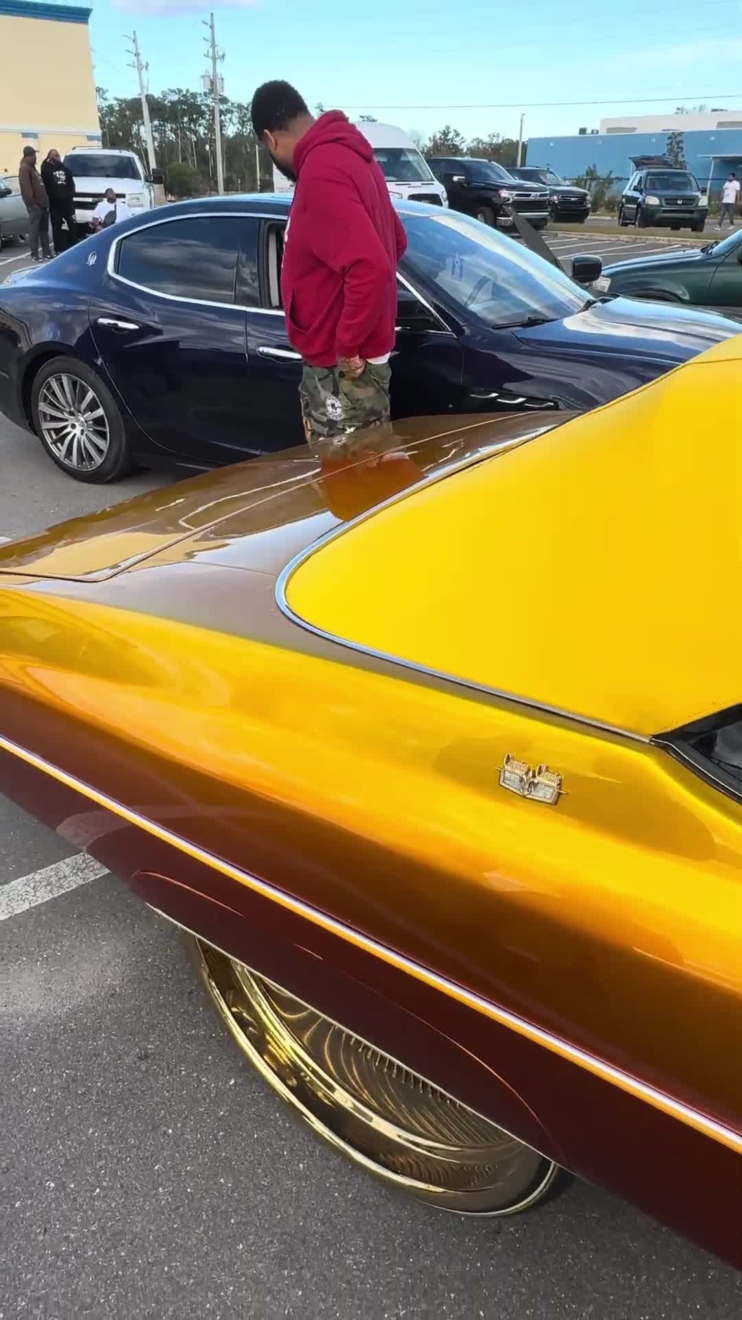Candy gold Chevy vert on gold 26's