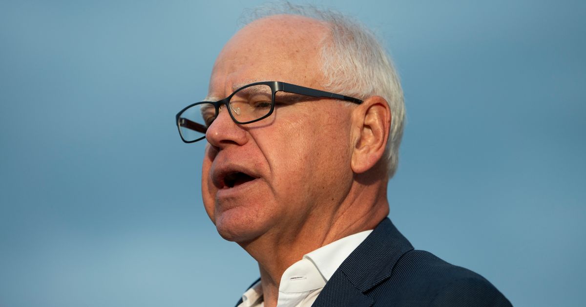Tim Walz whines to reporters that people are calling him the 'R-word ...