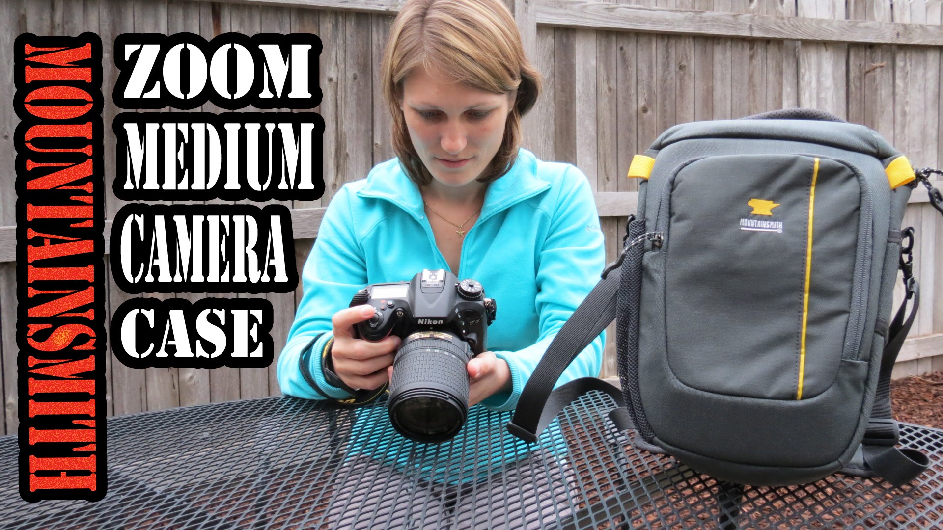 Mountainsmith Zoom medium camera case tested for durability
