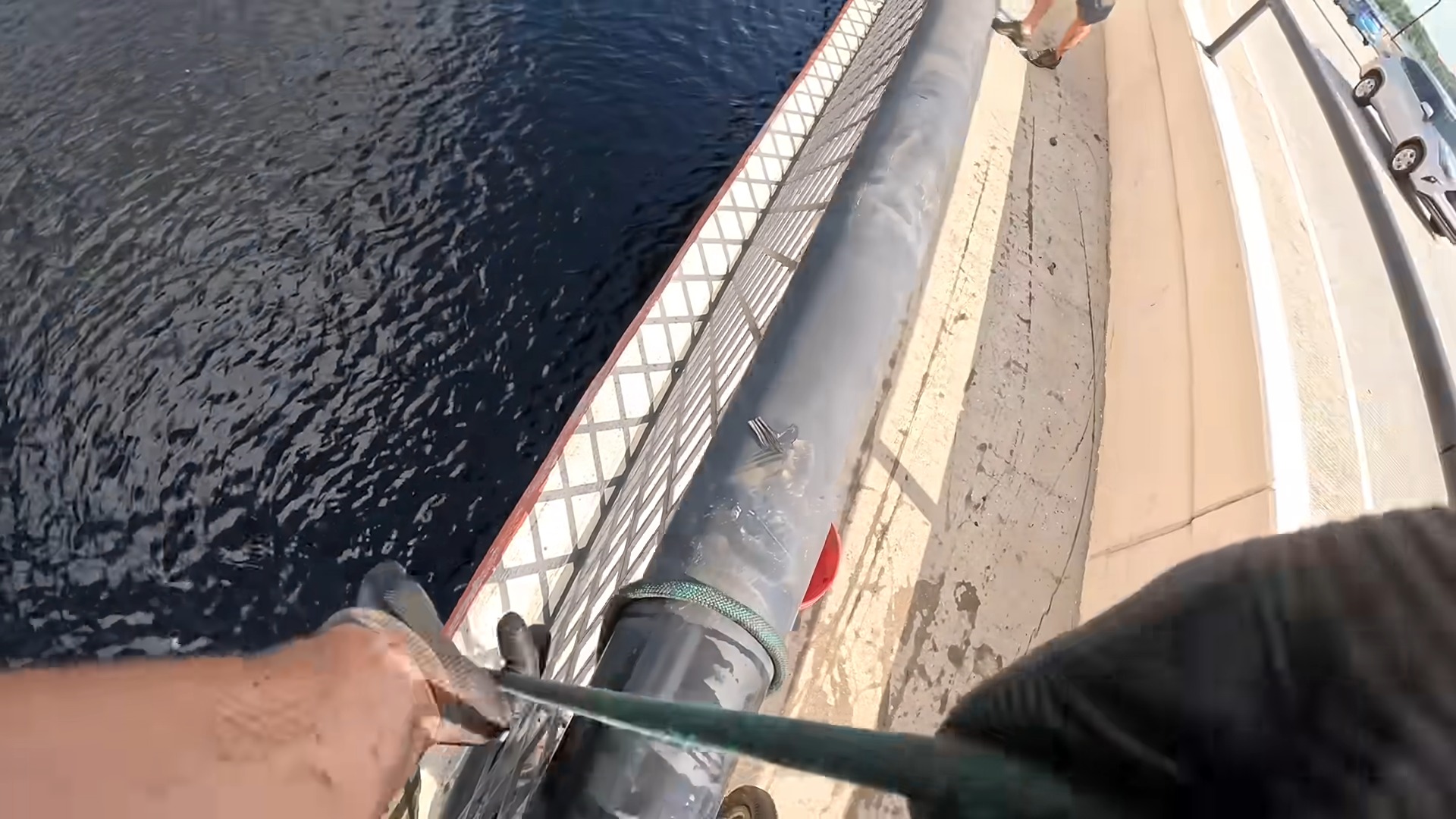 Magnet fishing disaster: I got electrocuted and it hurt bad